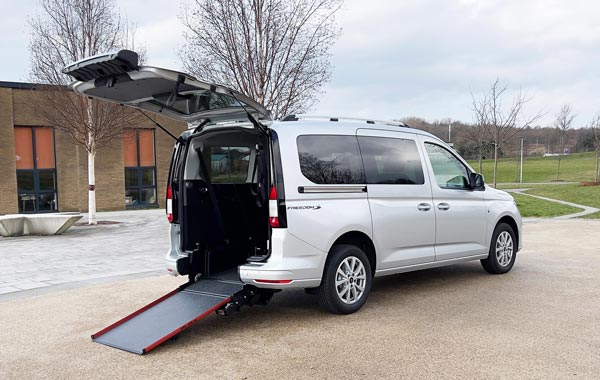 Vehículo Adaptado Para Sillas De Ruedas Volkswagen Caddy Maxi Vista 8878